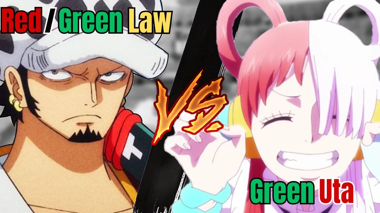 Red/Green Law vs. Green Uta Showdown (OP06) | One Piece TCG Deck Battle ...