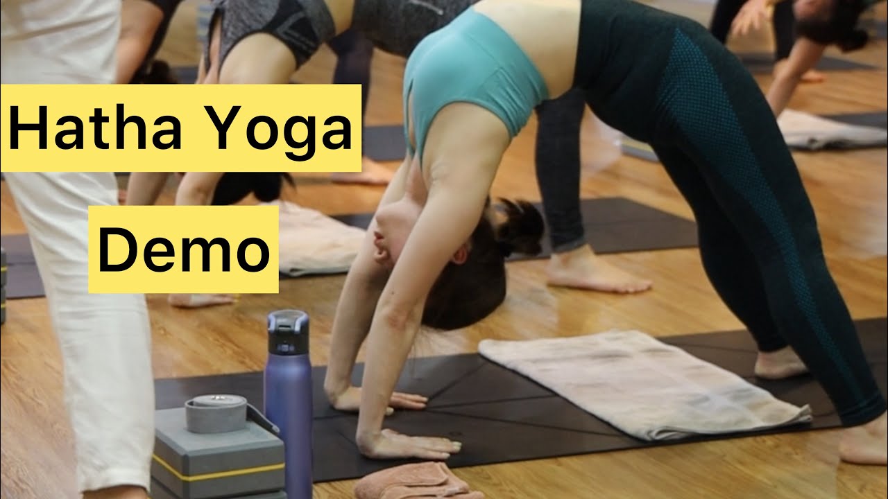 Hatha Yoga Demo With Aditya Raturi - YouTube