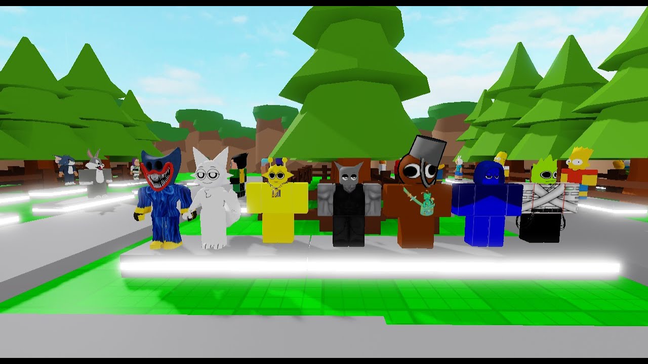 Sprunki and Dandy's World Avatars in Roblox !! - YouTube