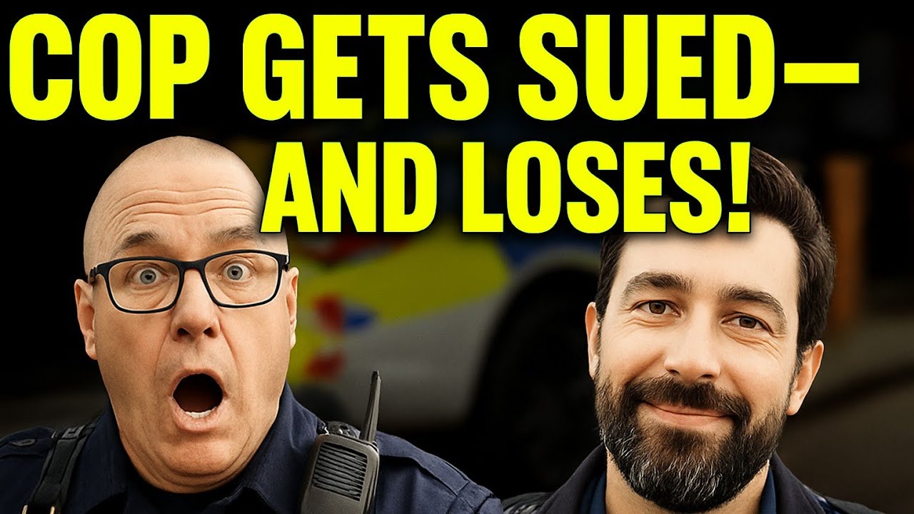 UK Cop Shocked After Losing Lawsuit to Auditor - YouTube