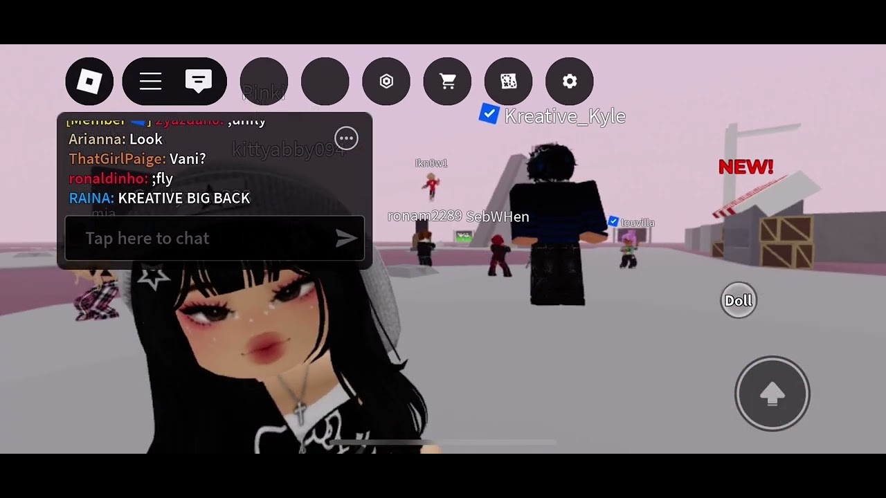 I caught. @KreativeKyle In an admin Server without his bestie ...