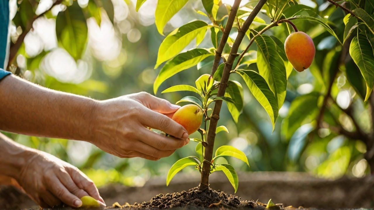 How to bonsai a mango tree. #mangobonsai - YouTube