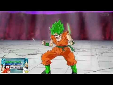 GOKU SSJ VERDE DIOS - YouTube