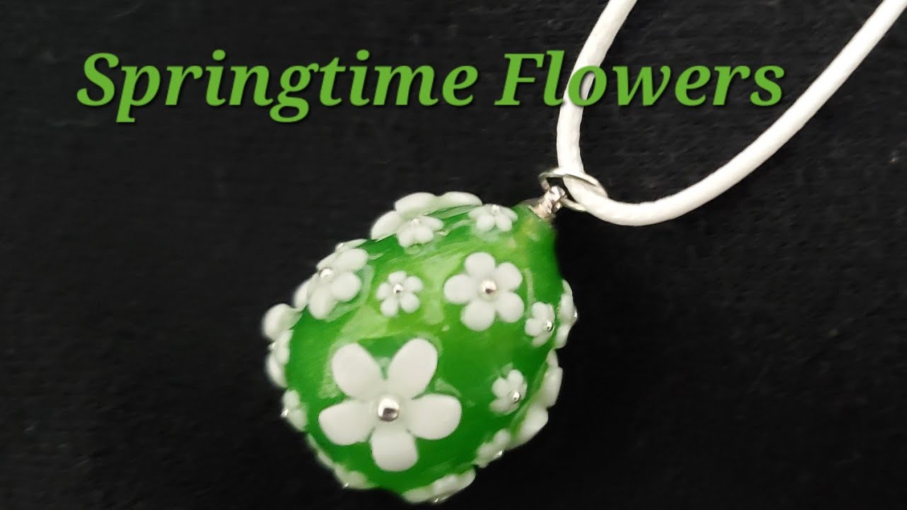 Let's Make A Resin Springtime Flowers Pendant - YouTube
