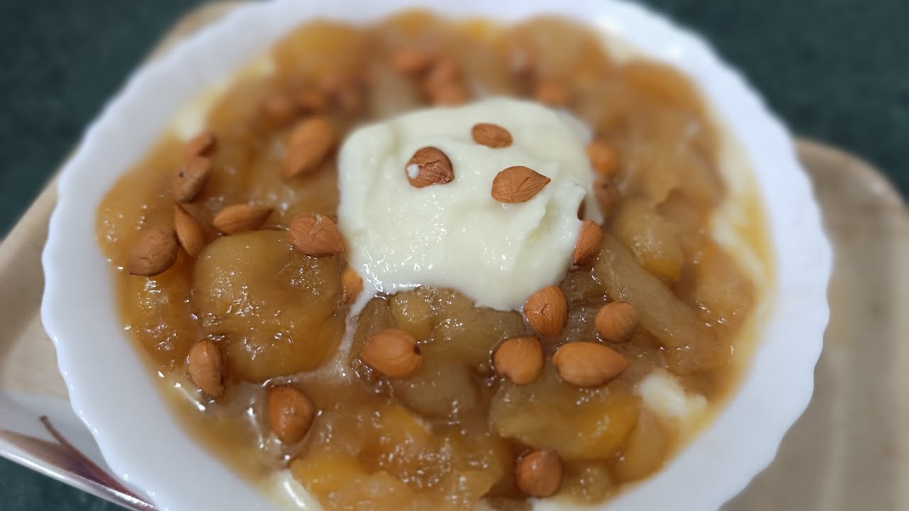 Make Delicious Qubani ka meetha with Only 4 Ingredients. - YouTube