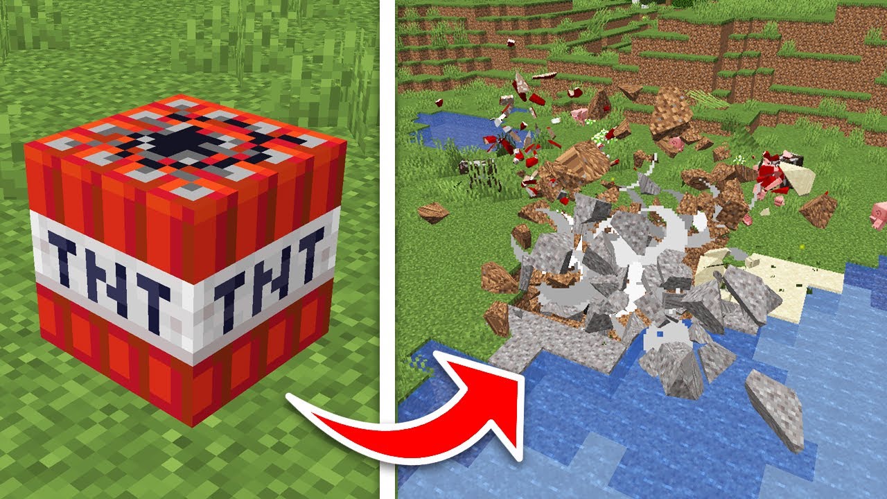 TNT + realistic destruction - YouTube