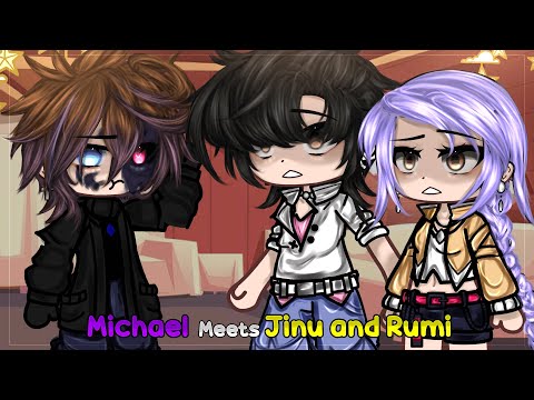 Micheal Afton meets Jjnu and Rumi from KPop Demon Hunters