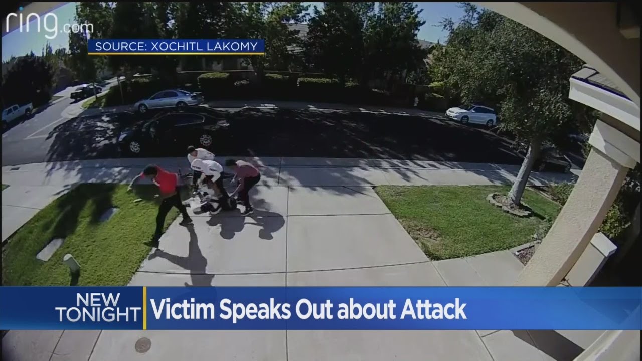 Teen Attack Caught on Camera - YouTube