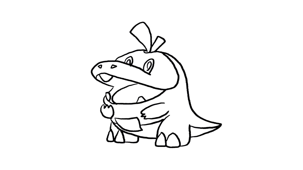 How to draw Pokemon Fuecoco - YouTube