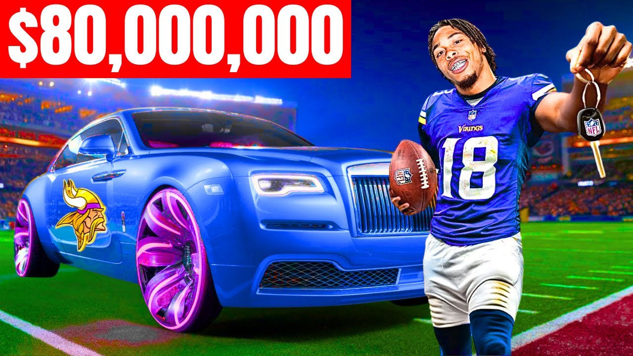 $1 vs $15,000,000 NFL Player CARS! CRAZY Luxury! - YouTube