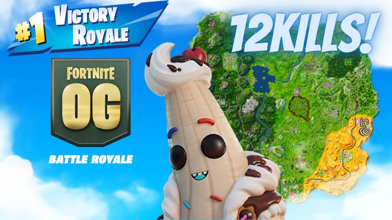 Fortnite Solo Zero Build Ranked 12 Kills Win On The OG Map! - YouTube