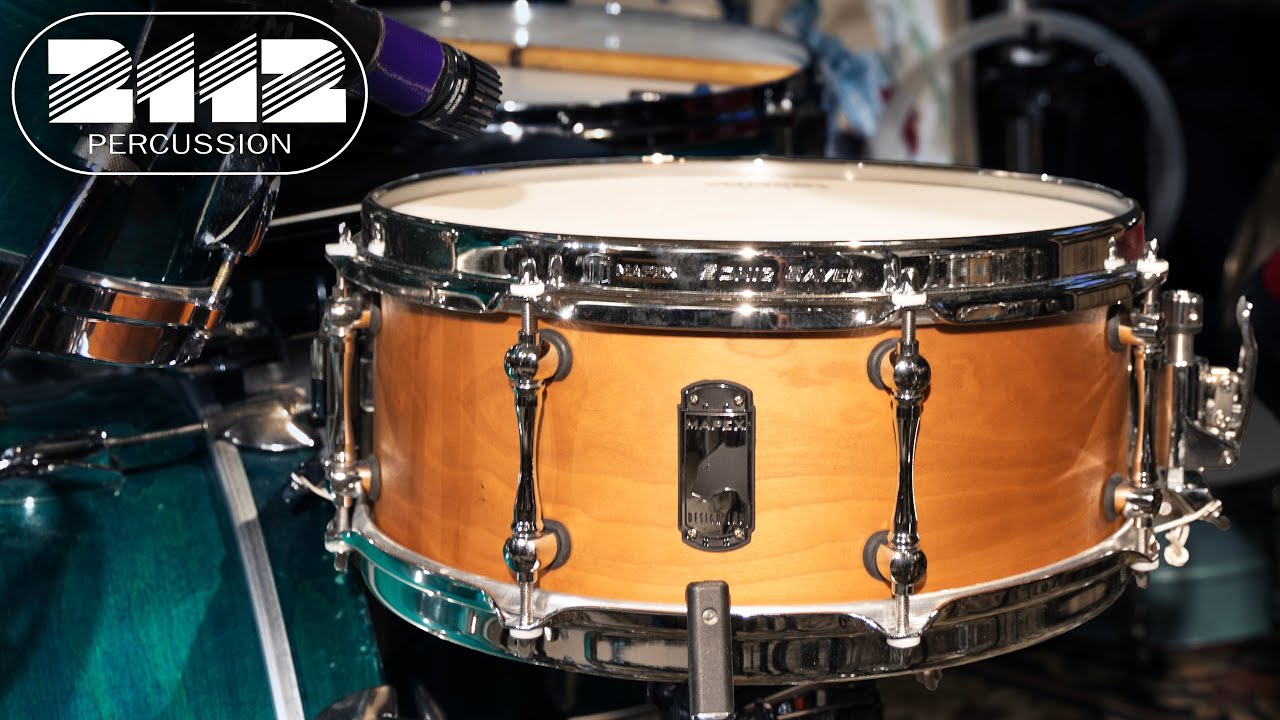 Mapex Black Panther Cherry Bomb Snare Drum 5.5x13 - YouTube