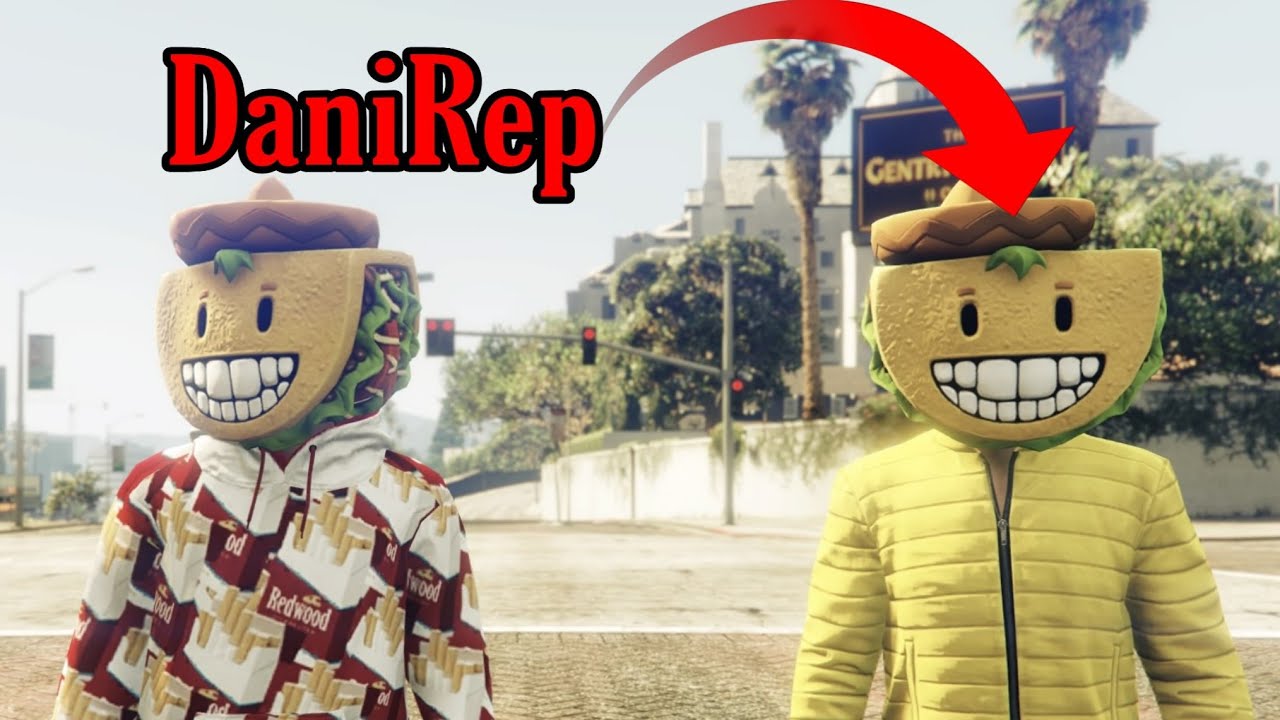 DANIREP // JUGANDO CON DANIREP // LE GANO EN UNA CARRERA DE GTA V ...