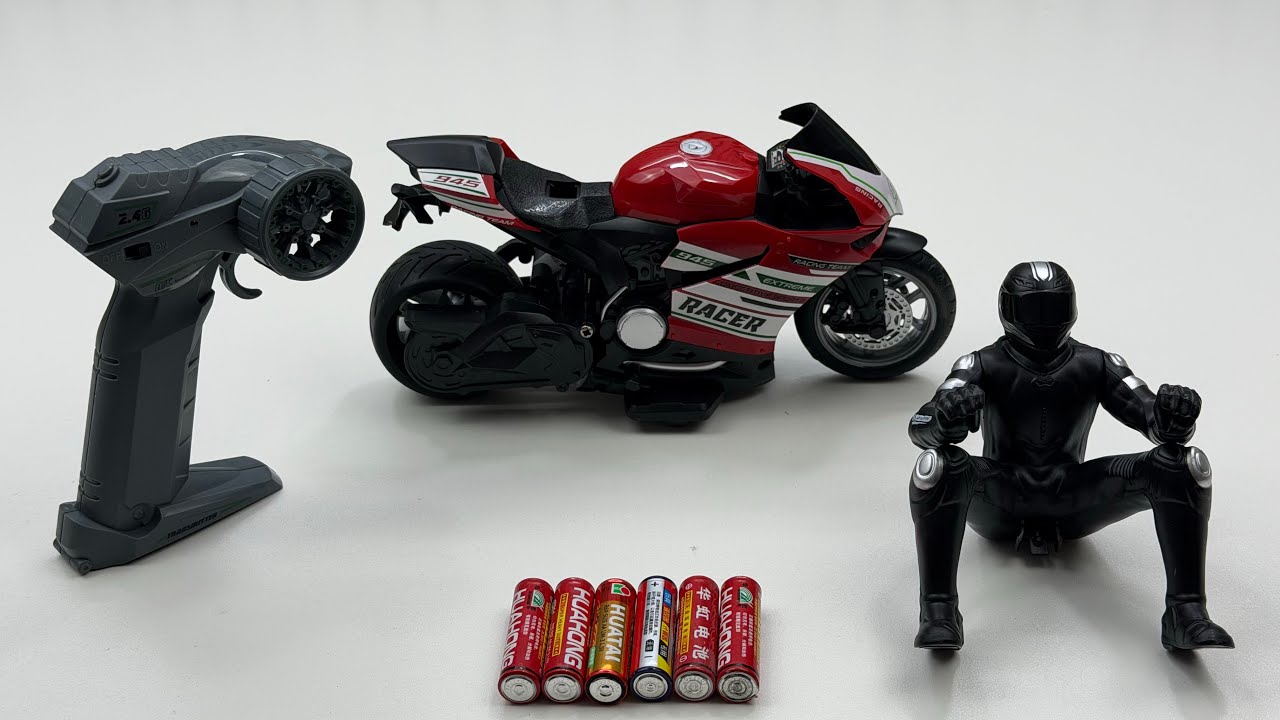 Unboxing cool RC motorcycles, RC city retro buses,EV McQueen ...