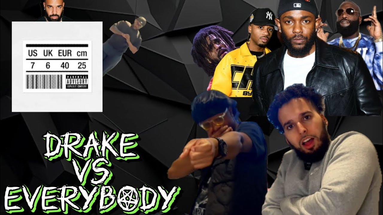 DRAKE - PUSH UPS FULL REACTION ( KENDRICK LAMAR DISS) #jfp #drake # ...