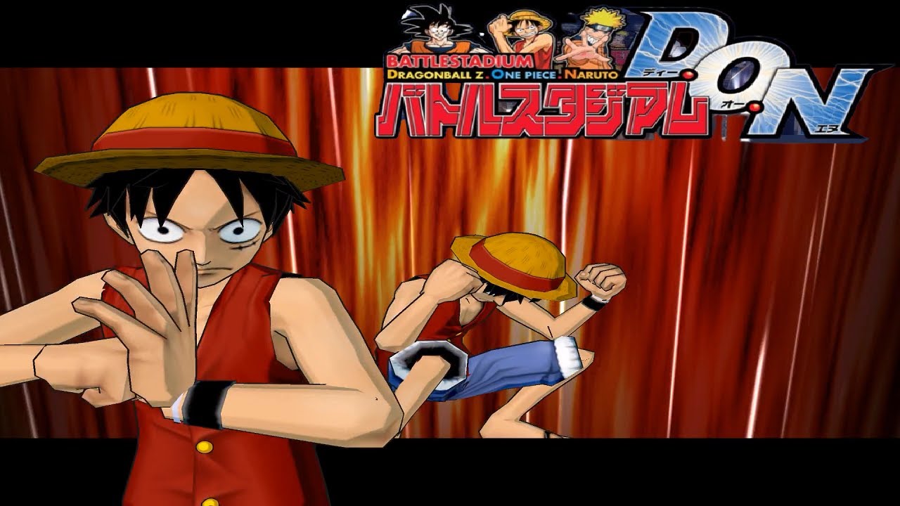 Battle Stadium D.O.N Luffy PS2 Gameplay - YouTube