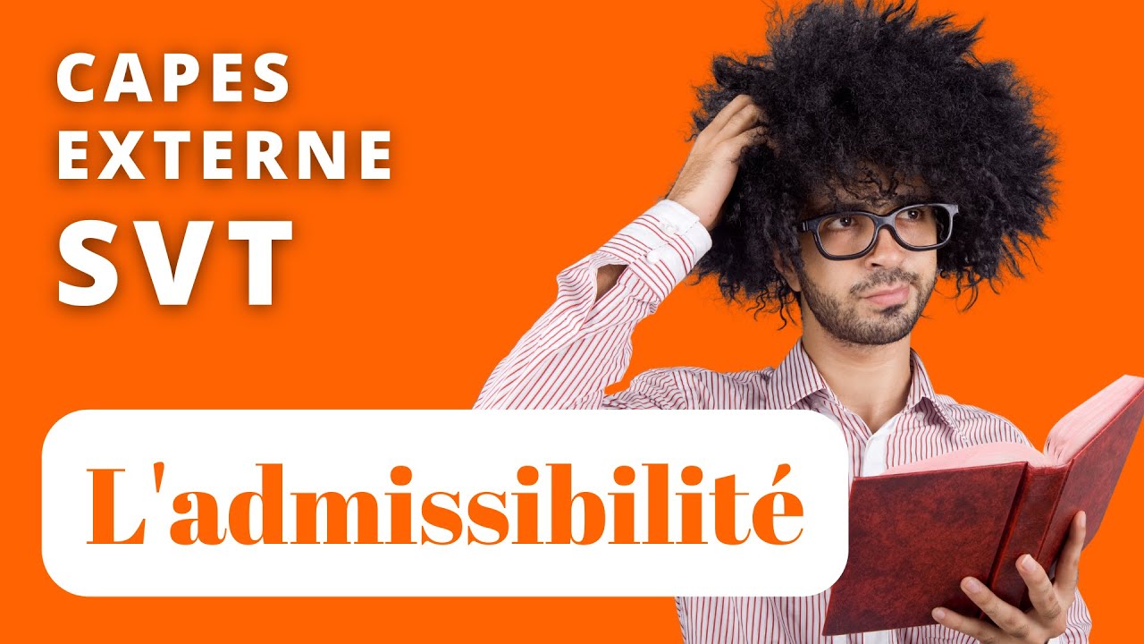 CAPES EXTERNE DE SVT : L'admissibilité, Louis, 7ᵉ 2022, témoigne - YouTube
