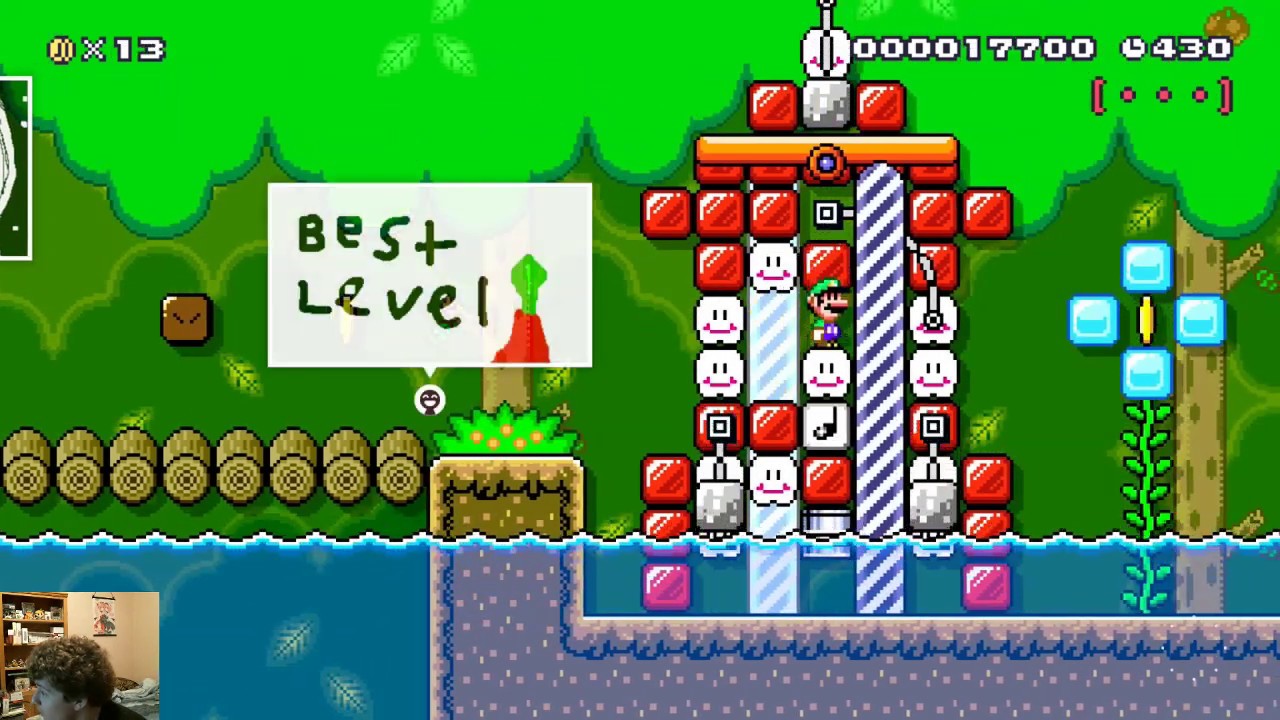 Super Mario Maker 2 - Pikmin 2 Submerged Castle - YouTube