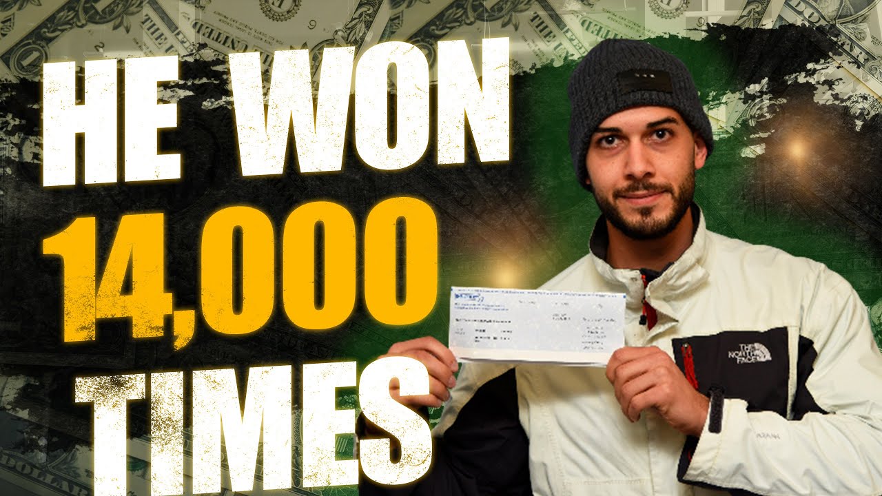 He Won the Lottery 14,000 Times - YouTube