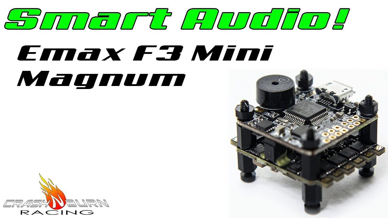 How to set up smart audio on the Emax F3 Mini Magnum - YouTube