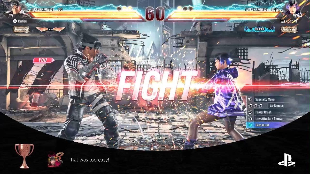 🏆 'That was too easy!' (Bronze) | Tekken 8 (PS5) [1080p] - YouTube