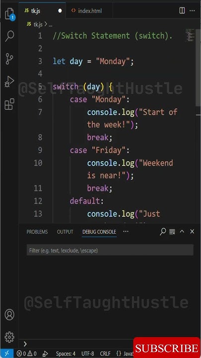 Switch Statement (switch) in JavaScript #coding #programming # ...