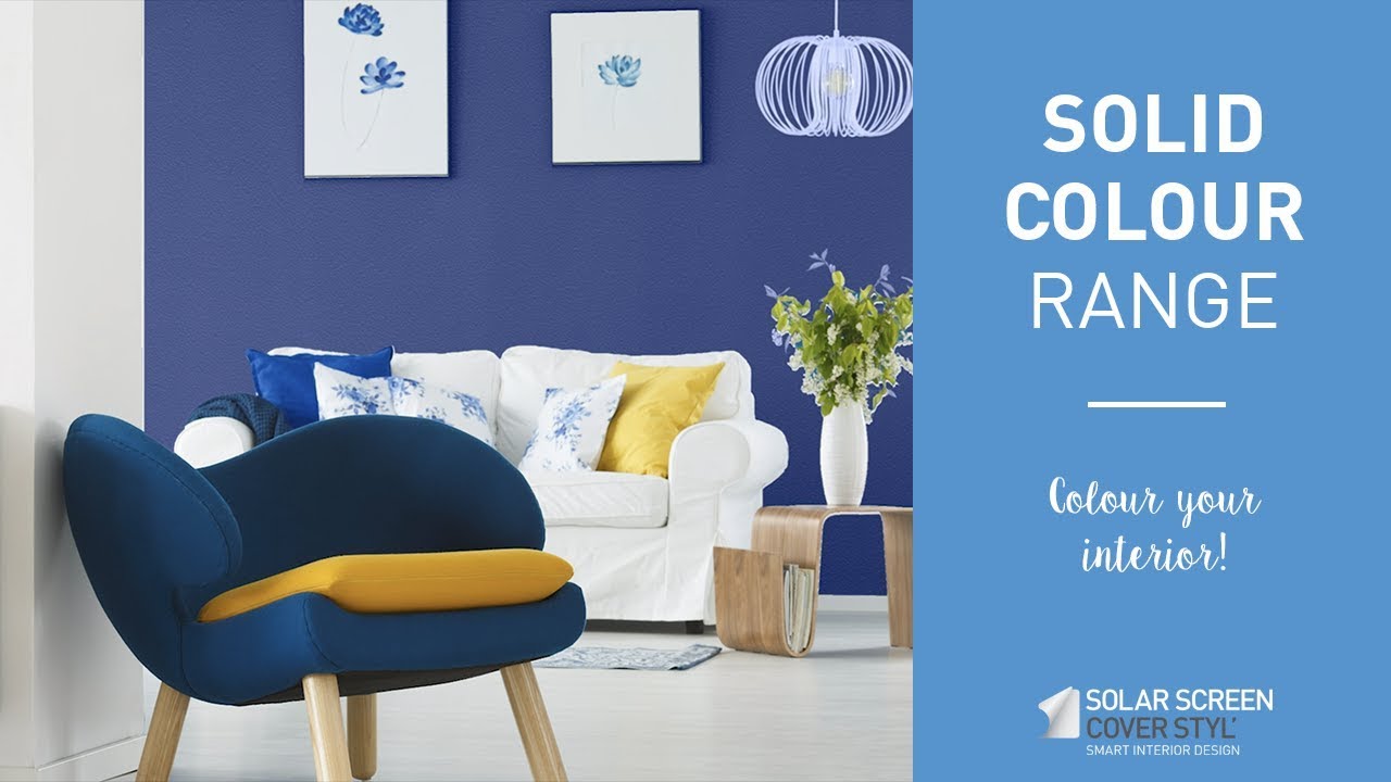 Cover Styl'® solid colour range: colour your interior! - YouTube