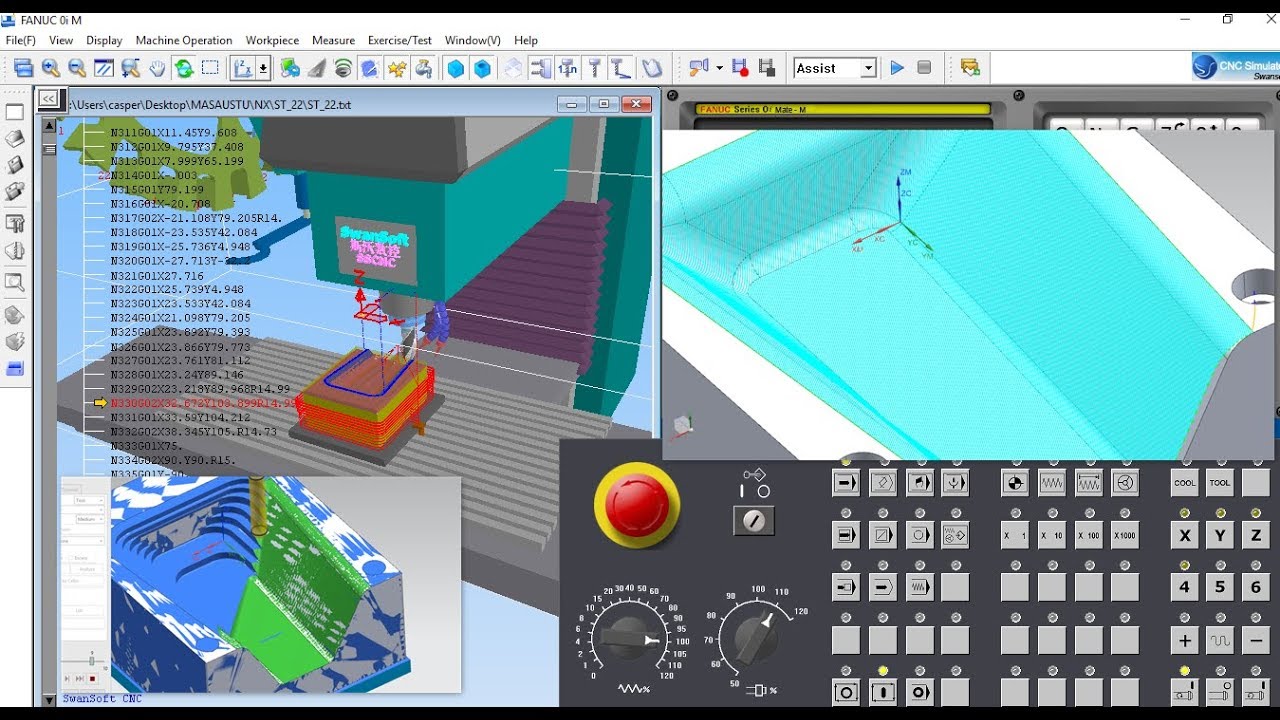 SSCNC&Siemens NX10-CAM Study #07 & CAM Operation-Siemens NX10 ...