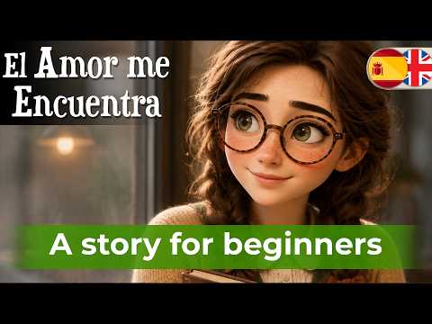 START TO LEARN SPANISH with Short Story for beginners – El amor me encuentra (A1-A2)
