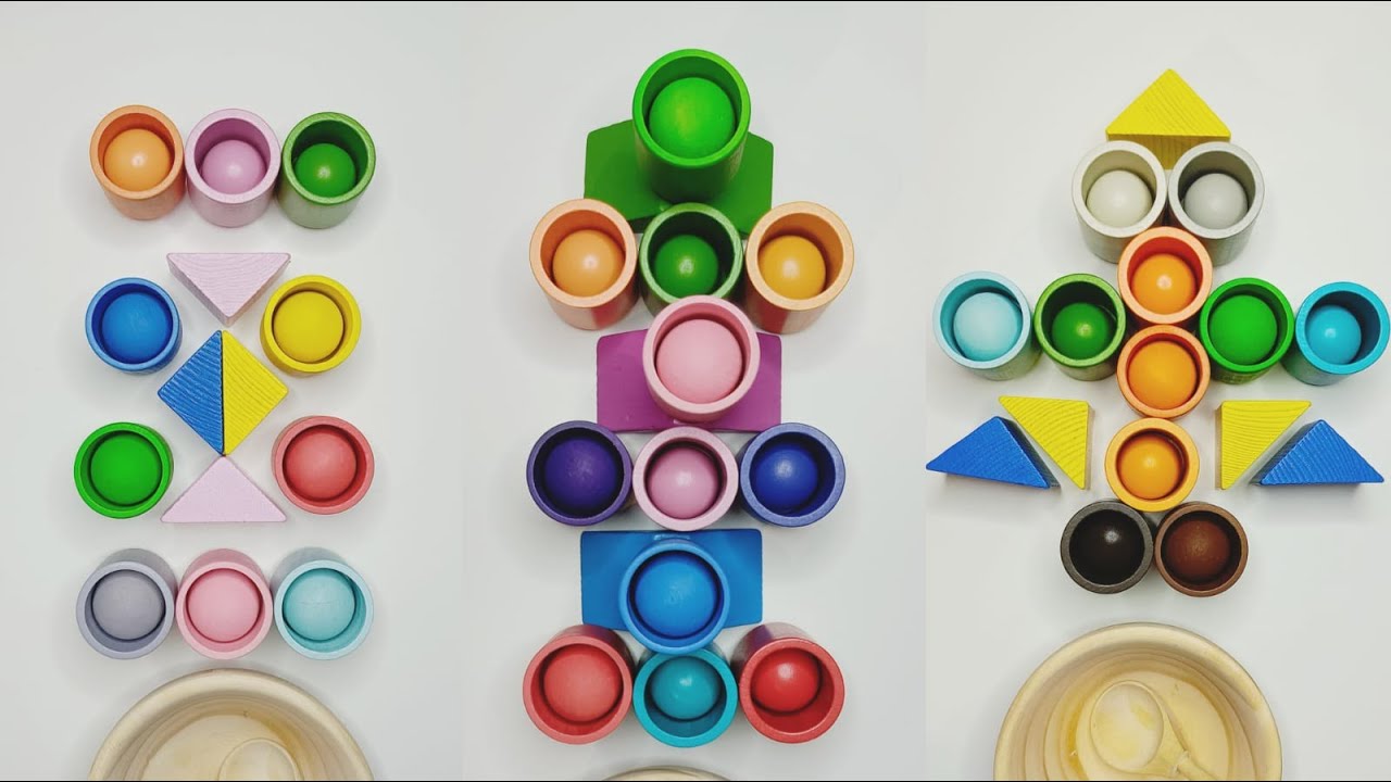 Satisfying Color Sorting - YouTube