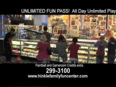 Hinkle Family Fun Center - Home of the Unlimited Fun Pass (2012) - YouTube