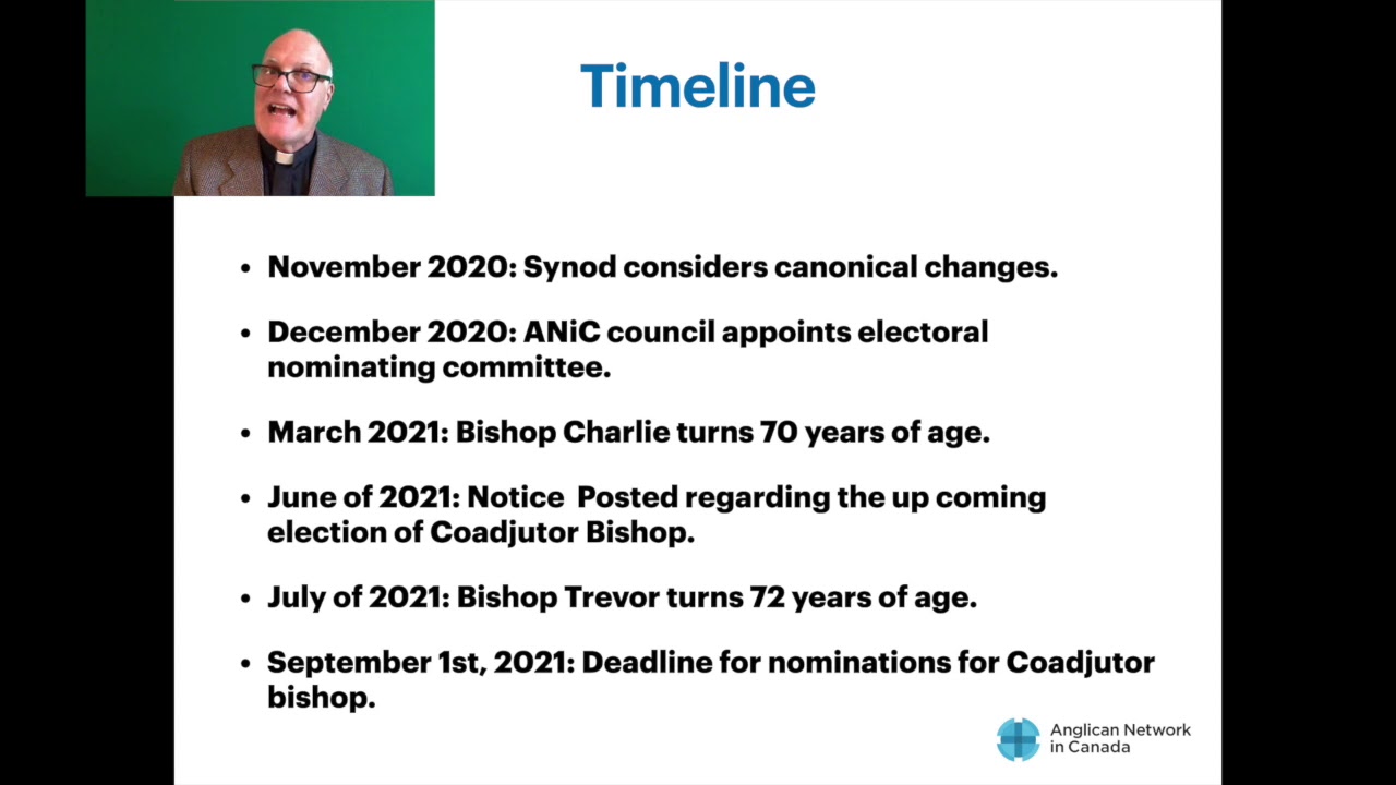 Timeline for electoral synod - YouTube