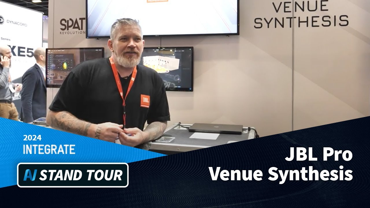 Integrate 2024 :: JBL Pro Venue Synthesis - YouTube
