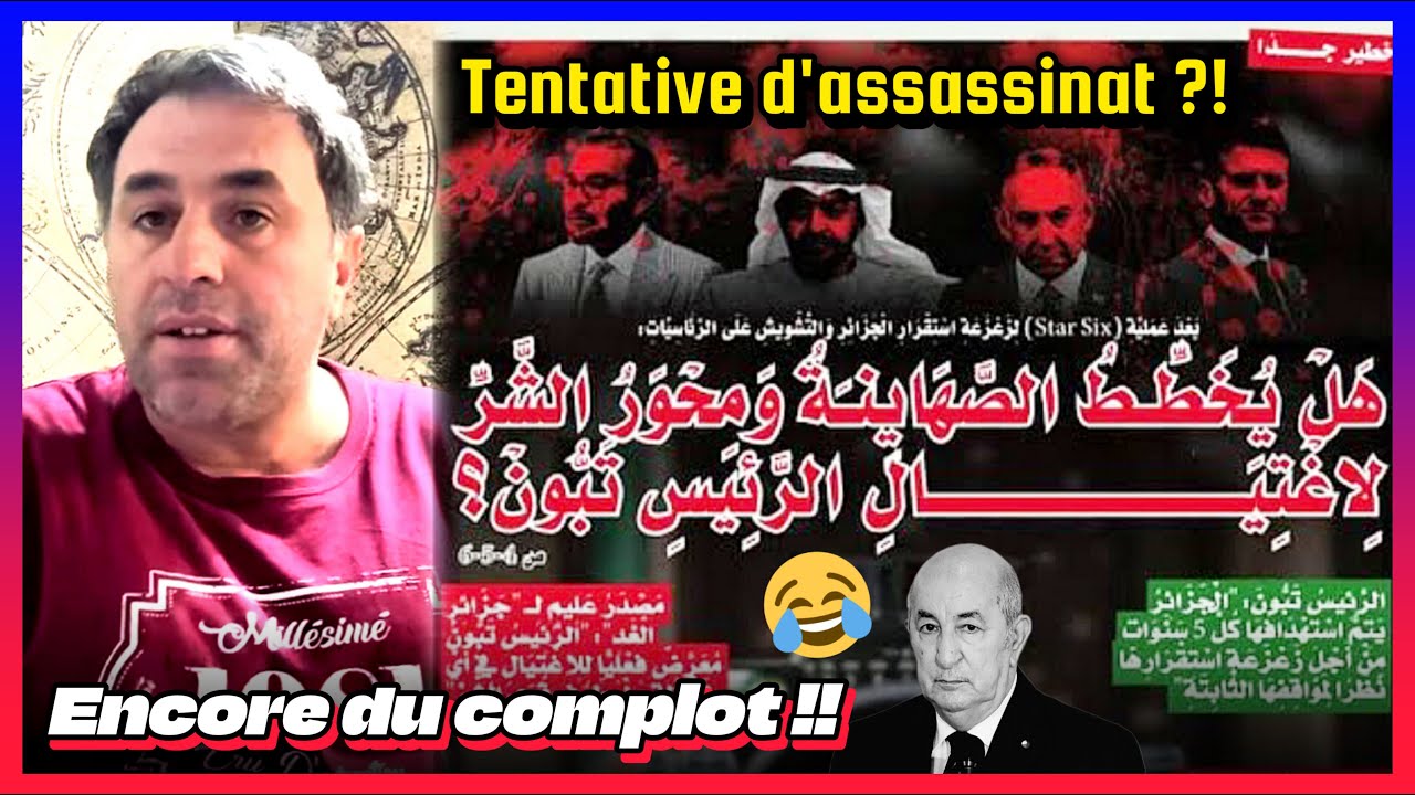 Nouvelle Algérie 2.0 : "Tentative d'assassinat de Tebboune" titre un ...
