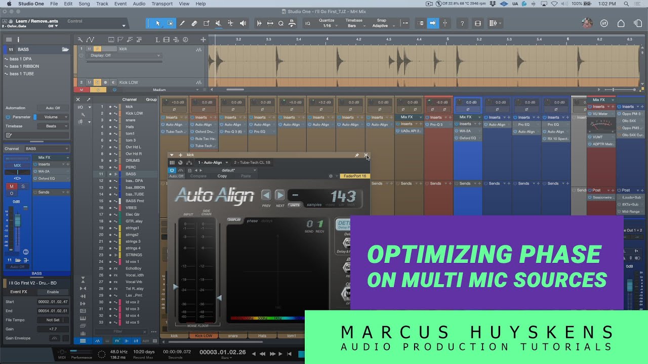 The Importance of Optimizing Phase in Multi Mic Recordings - YouTube