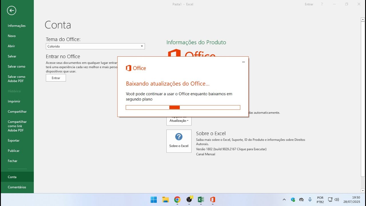 Como Atualizar o Office 2016 - Fácil de Fazer - YouTube
