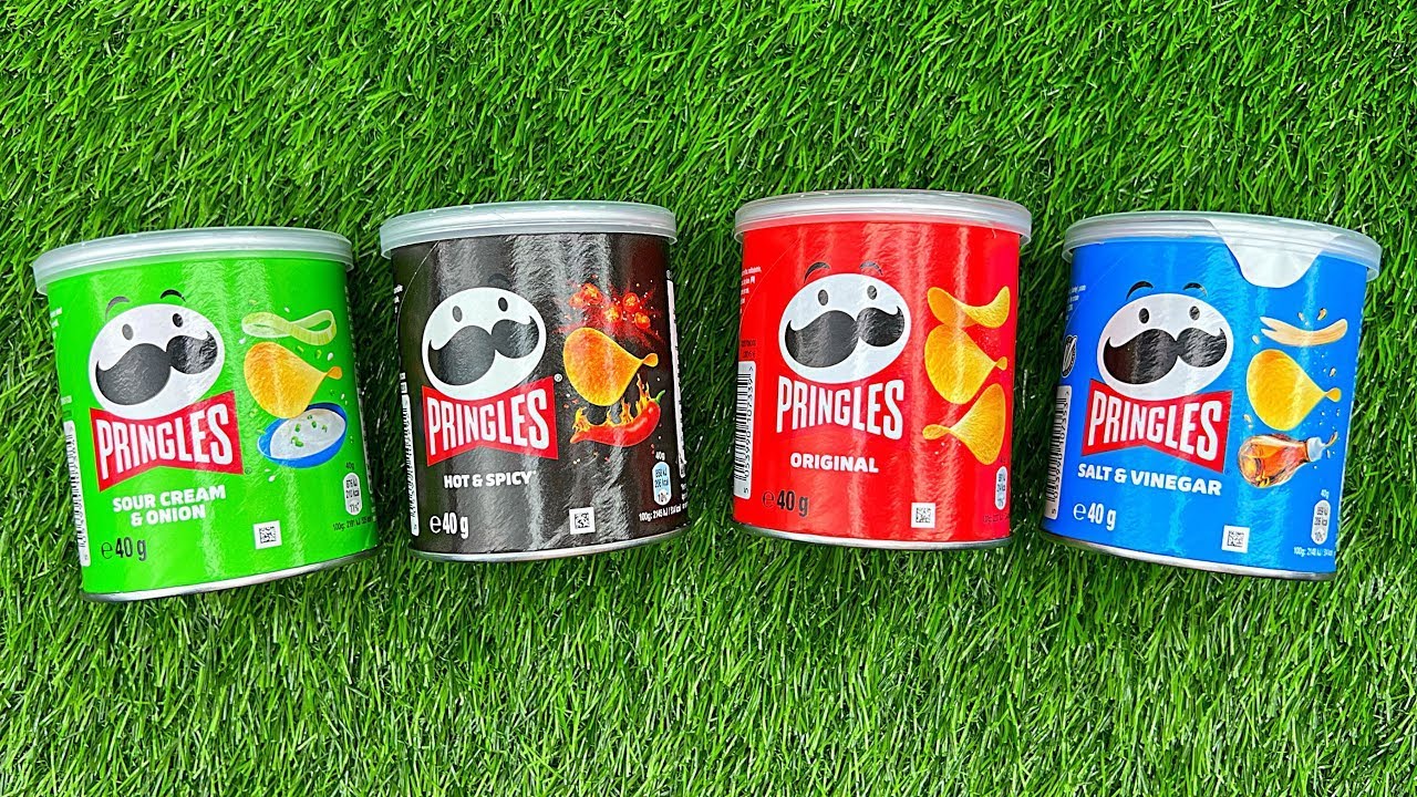 🍭Learn Colors Lollipops. Yummy Rainbow Lollipops ASMR Pringles Rainbow ...