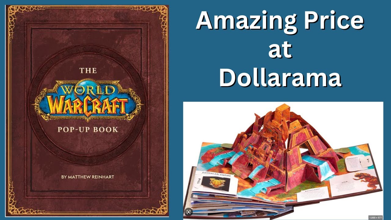 World of Warcraft Pop Up Book - Matthew Reinhart, Purchased - Dollarama ...