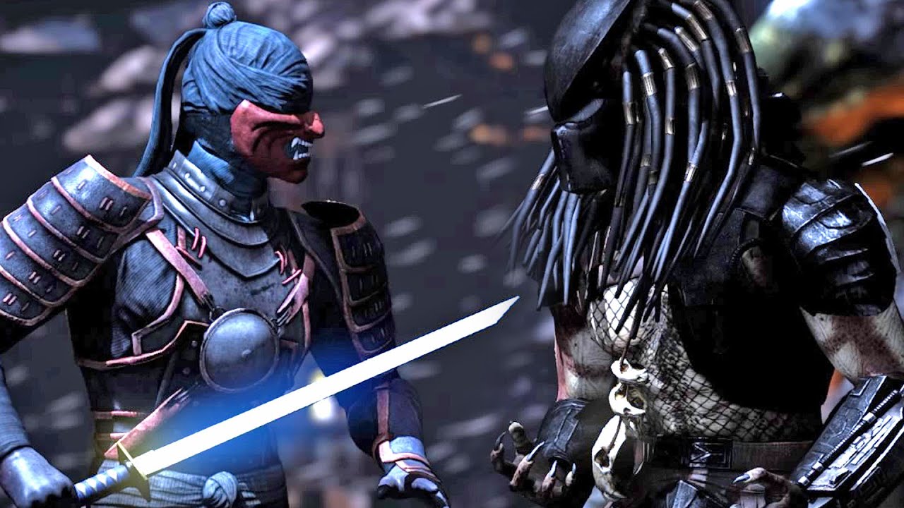 Ronin Kenshi vs Predator (Hardest AI CPU) - Mortal Kombat X - YouTube