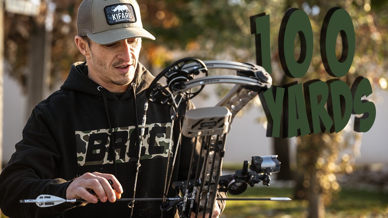 100 Yard Group with NEW ARROW - YouTube