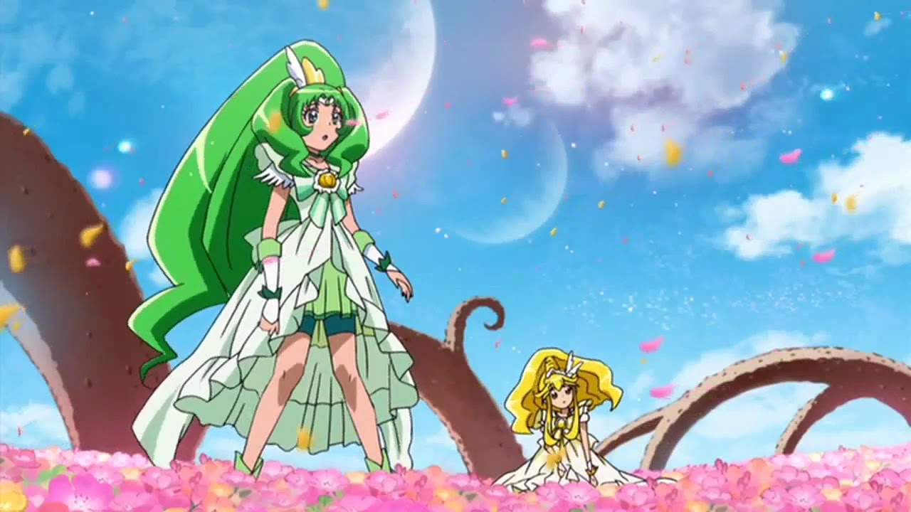 Smile Precure (Movie) Ultra Cure Happy sfx - YouTube