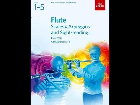 ABRSM Flute Exam Sight-reading Grade 1 No.20 88 with Metronome フルート 長笛 ...