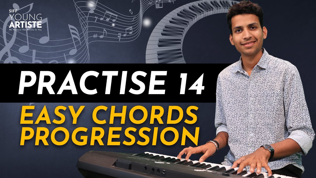 Practice Lesson 14 | Easy Chords Progression | Easy Piano Lessons - YouTube