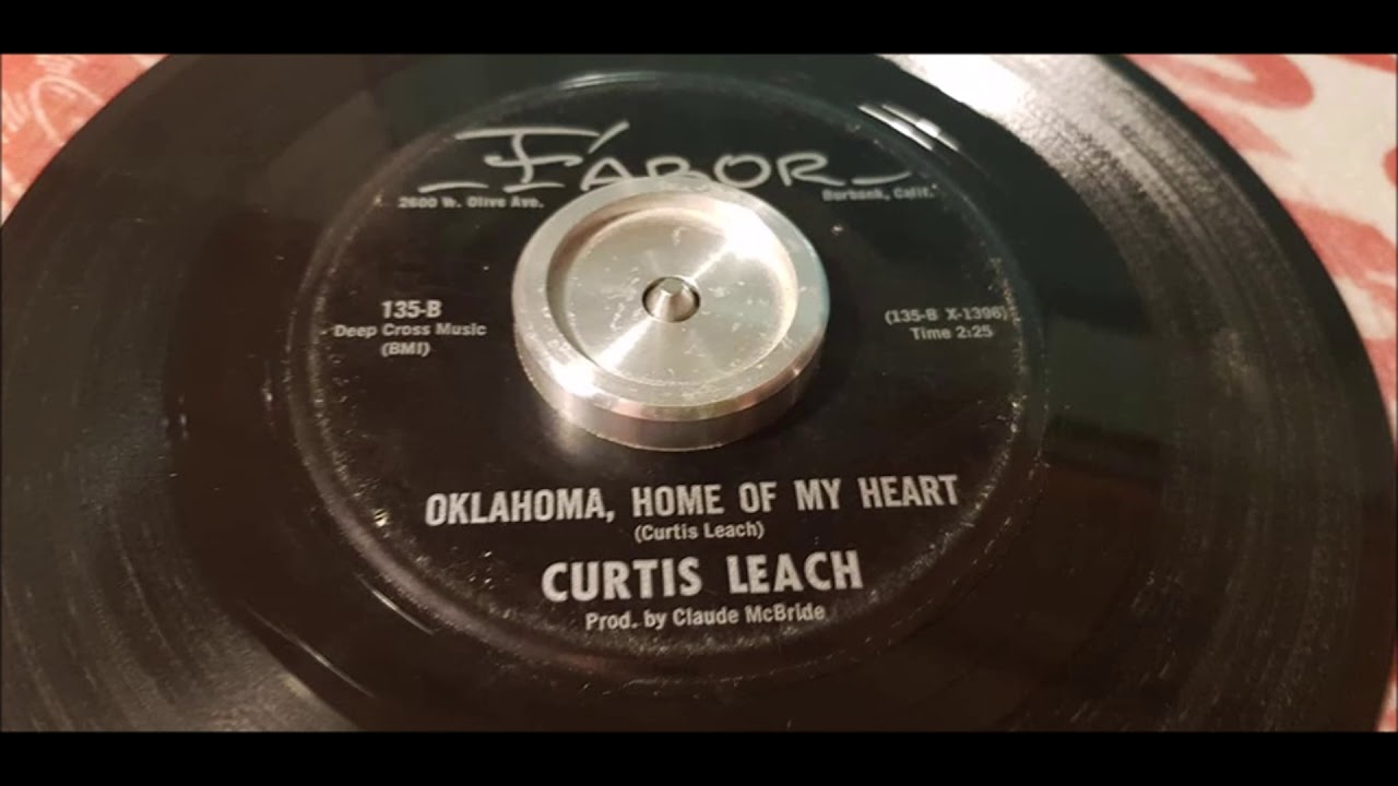 Curtis Leach - Oklahoma (Home Of My Heart) - 1964 Hillbilly - FABOR 135 ...