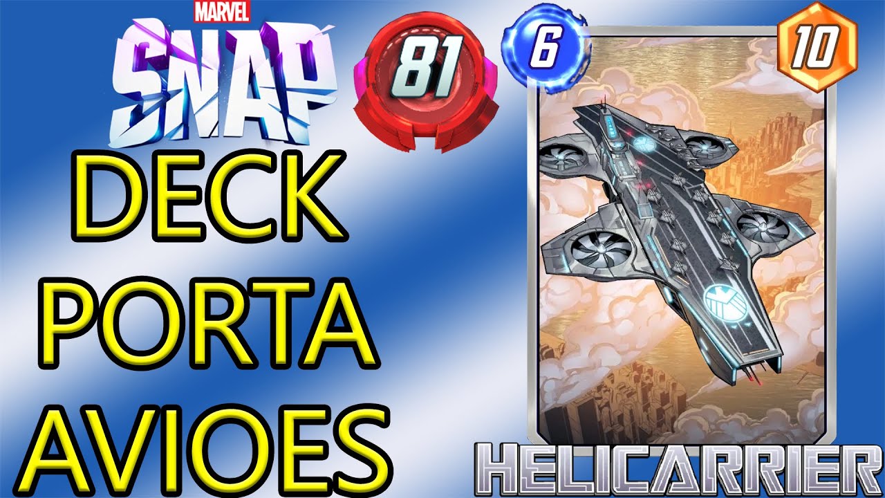 Deck De Helicarrier No Marvel SNAP - YouTube