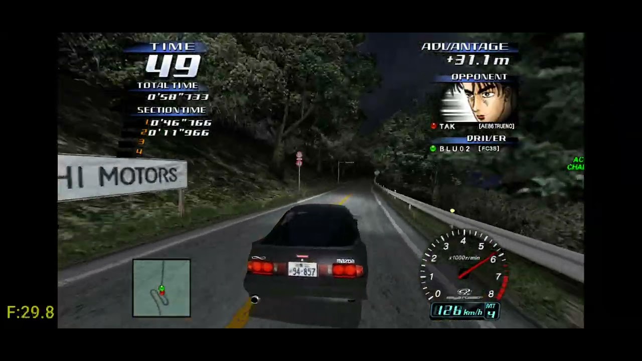 Initial D Arcade Stage 3 - Legend Of The Street 1 Star W/ RX7 FC Pt 17 ...