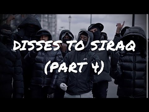 UK DRILL | GANG DISSES VOLUME 28 - DISSES TO SIRAQ (PART 4) - YouTube