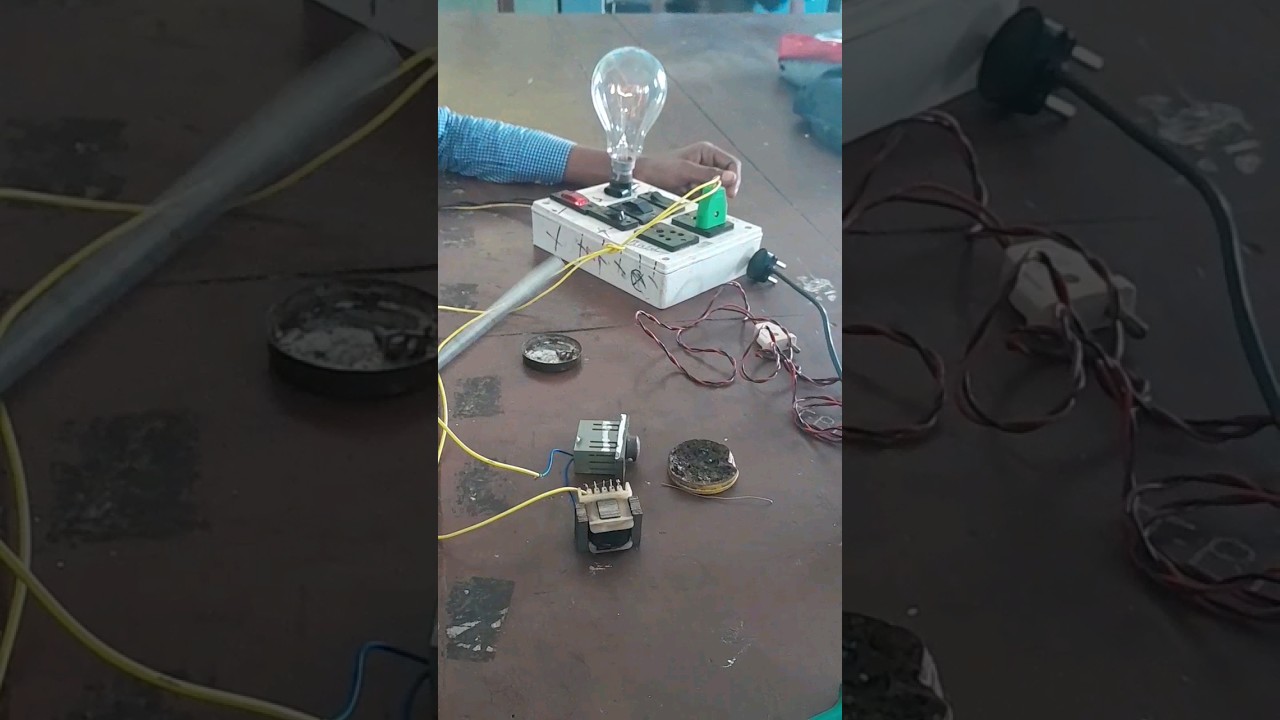 electro magnet testing in series 250 volt AC# electromagnet - YouTube