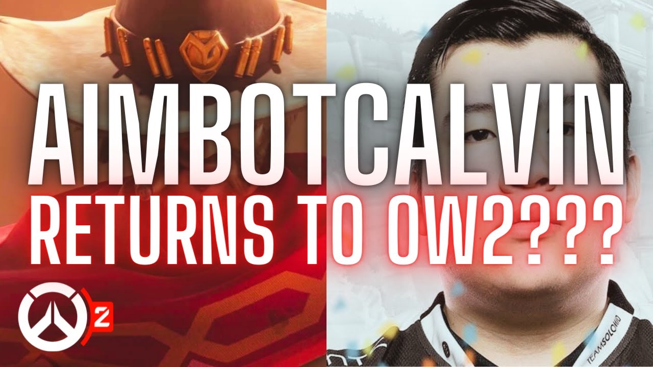 AIMBOTCALVIN IS BACK FOR OVERWATCH 2 IN MY RANKED GAME?! - YouTube