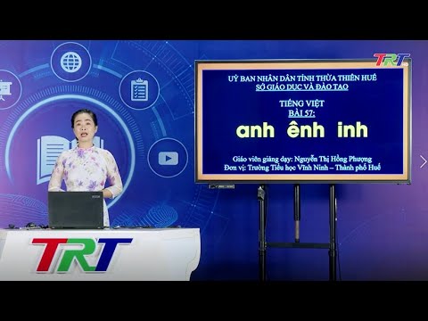 Tiếng Việt lớp 1 (KNTTVCS)- Bài 57: anh, ênh, inh - YouTube